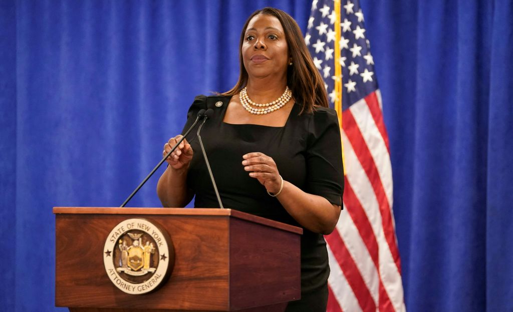 Letitia James Considers Probe Into Trump’s Tariff Flip-Flop